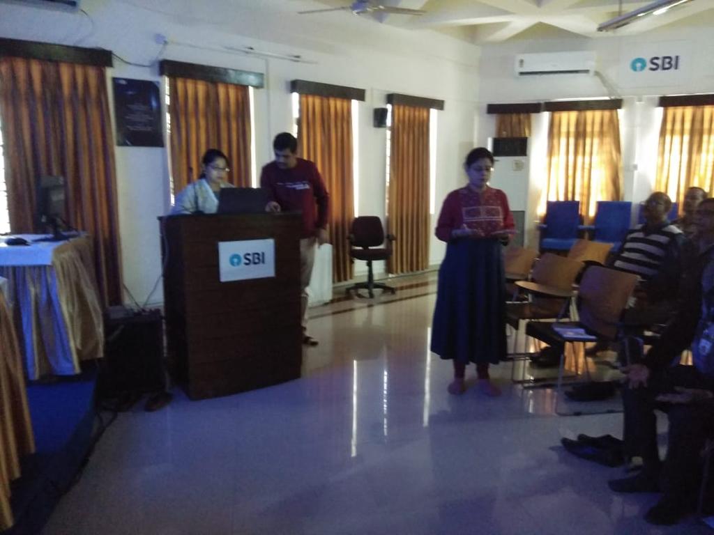 Stress Management through Sahaja Yoga @ SBI Training Centre – Spreading ...