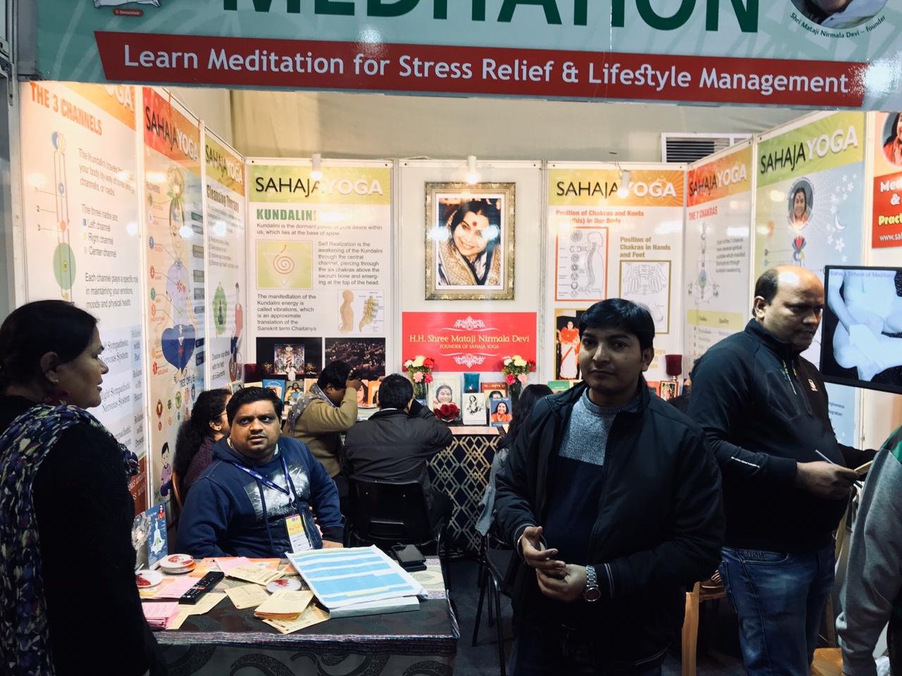 Sahaja Yoga @ India International Mega Trade Fair – Spreading Sahaja Yoga